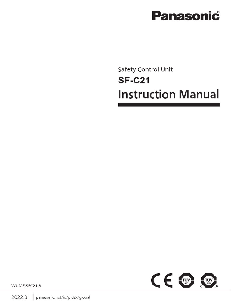 Manual SF-C21 | PDF | Electrical Wiring | Logic Gate