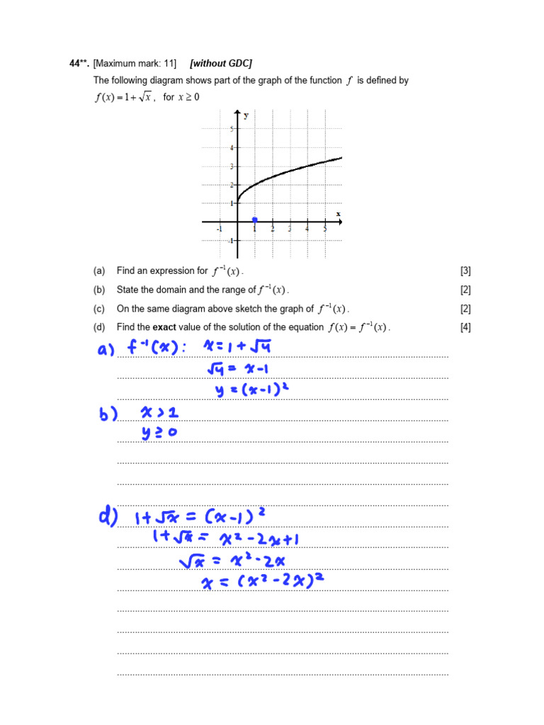 Math Practice - 2023.12.30 2 | PDF | Function (Mathematics) | Asymptote