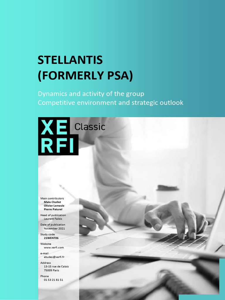 Xerfi Stellantis | PDF