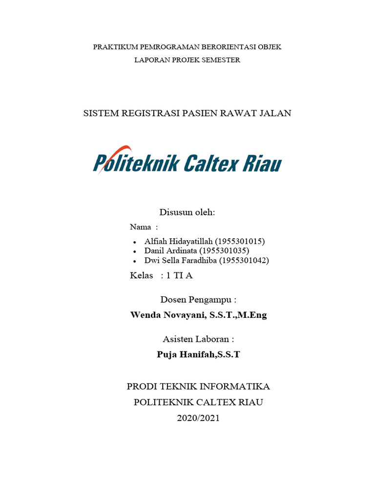 Laporan Project | PDF