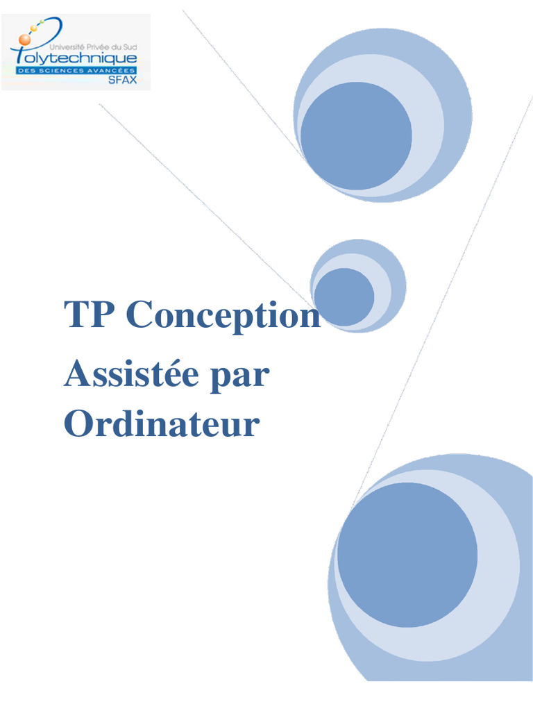 Fascicule TP CAO | PDF | Ordinateurs