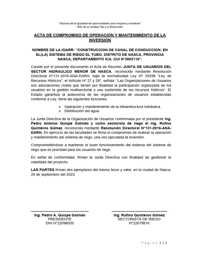 Ica 09-Actas | PDF | Derecho