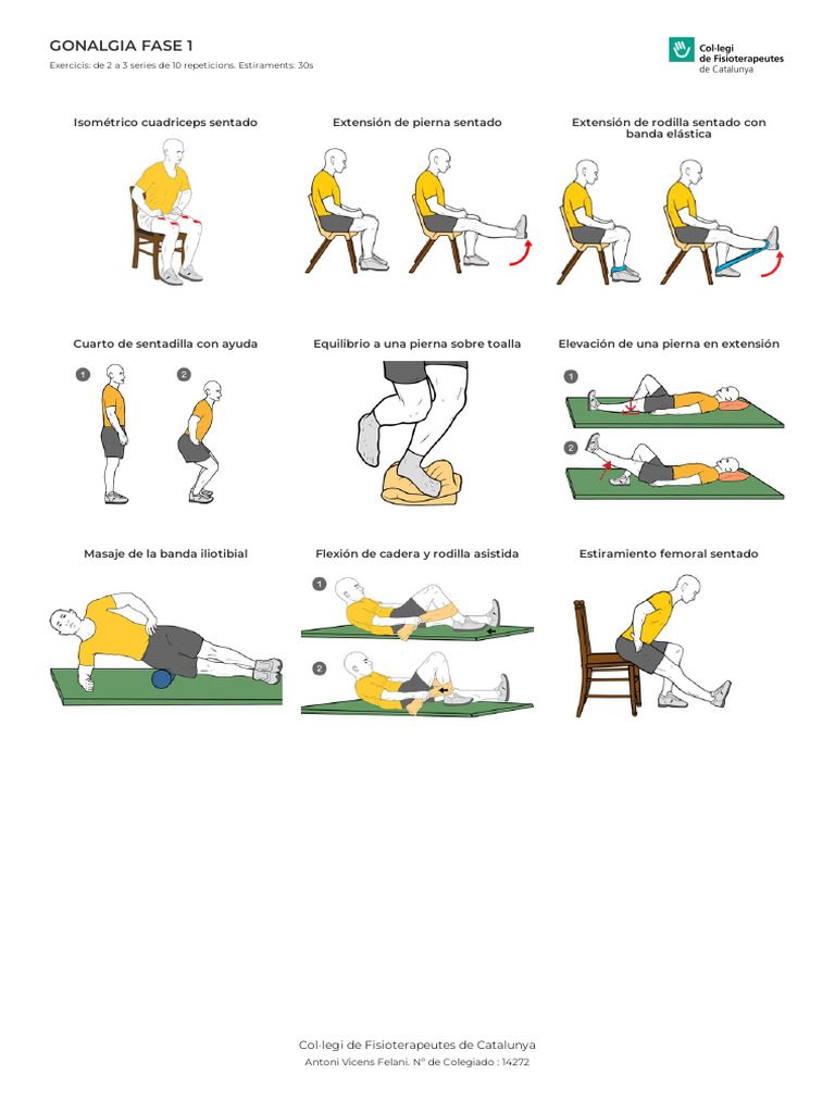 Gonalgia Fase 1 | PDF
