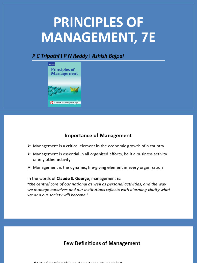 Principle of Mgmt | PDF