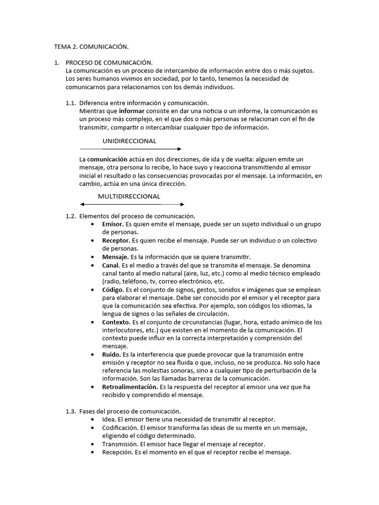 TEMA 2 Resumen | PDF