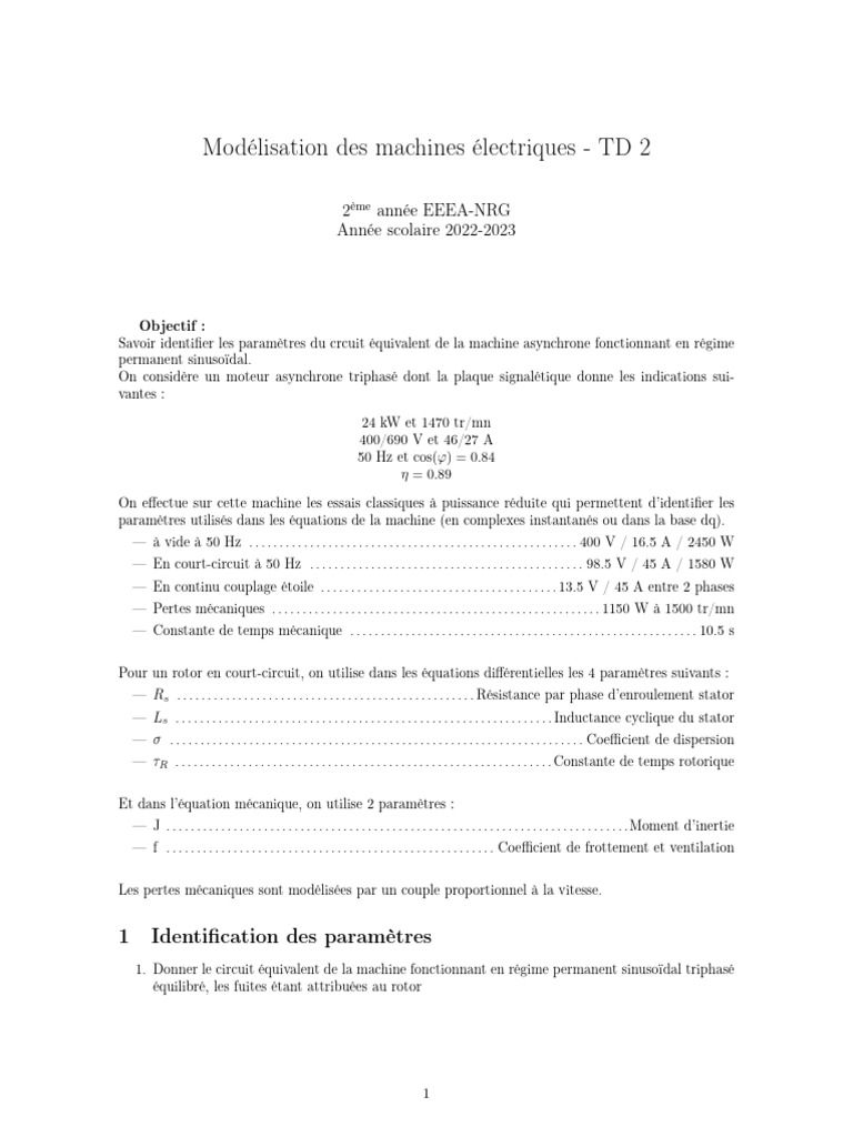 Correction TD2 | PDF