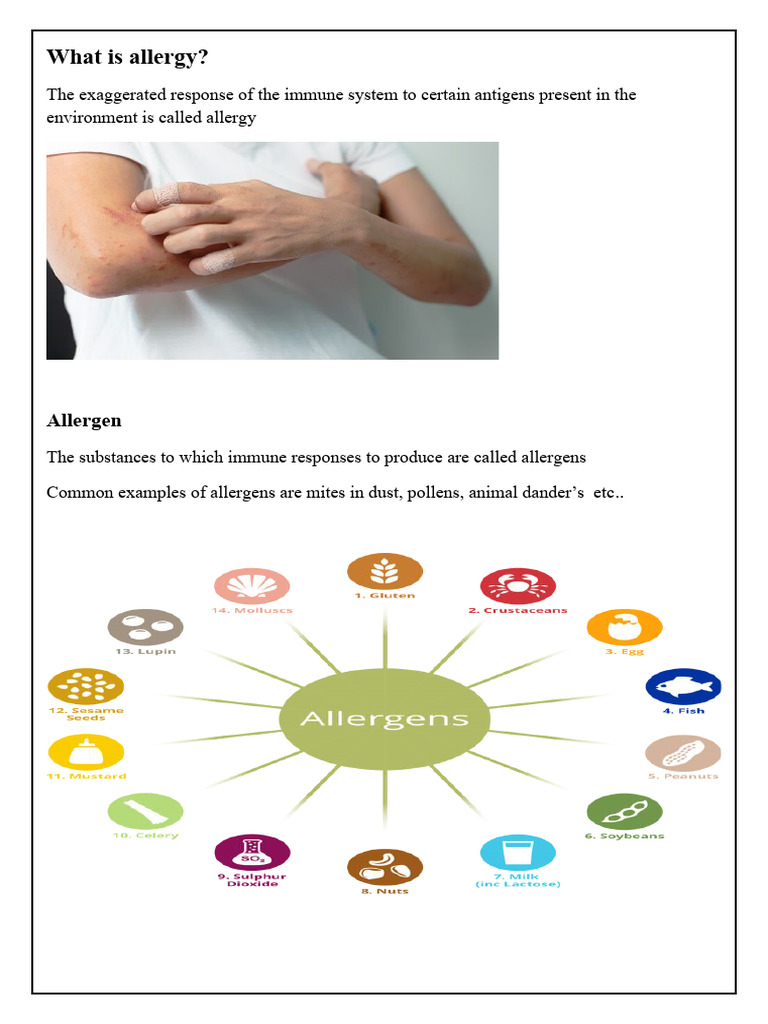ALLERGIES | PDF | Wellness