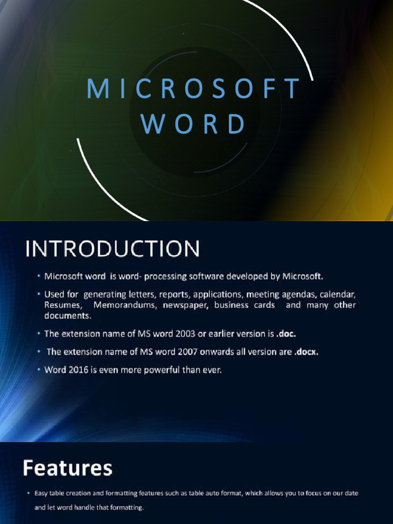 Microsoft Word | PDF