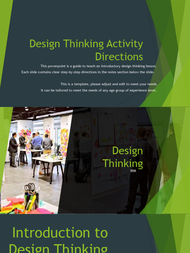 Design Thinking Lesson Yl | PDF | Career & Growth