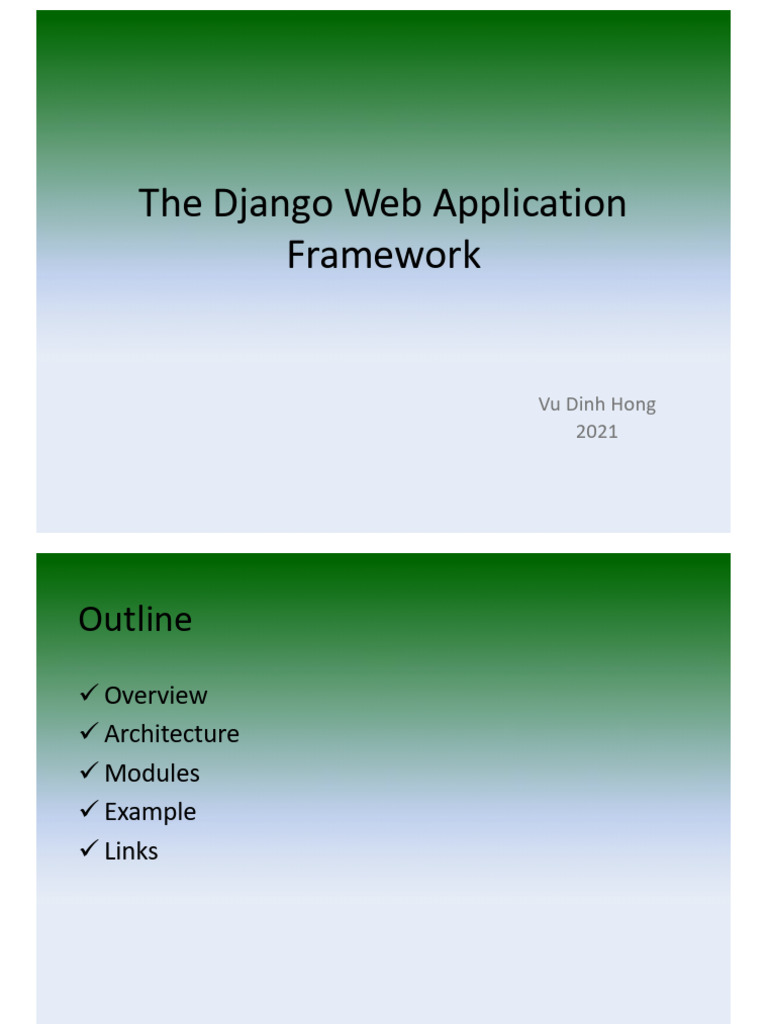 Django TDTU | PDF | Class (Computer Programming) | Software Industry