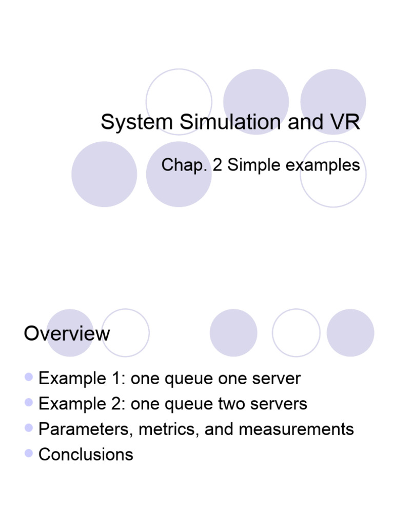 Chap 2 | PDF | Simulation | Statistics