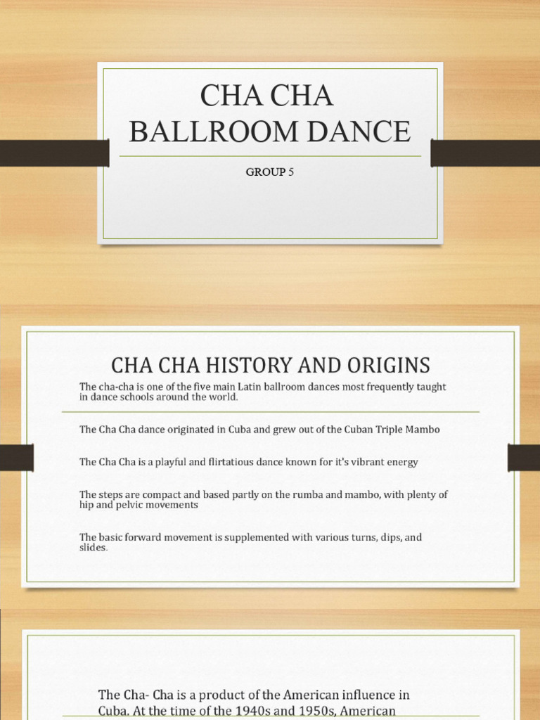 Cha Cha | PDF