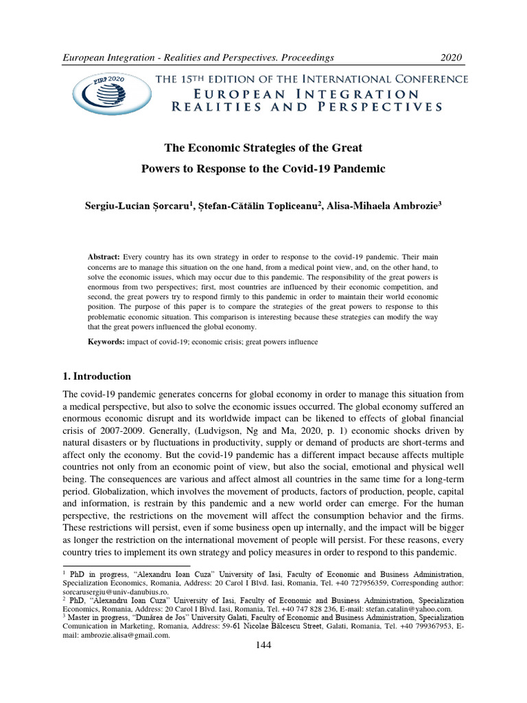 Measuring The Fdi Attractiveness in The Eap Countries From An ...