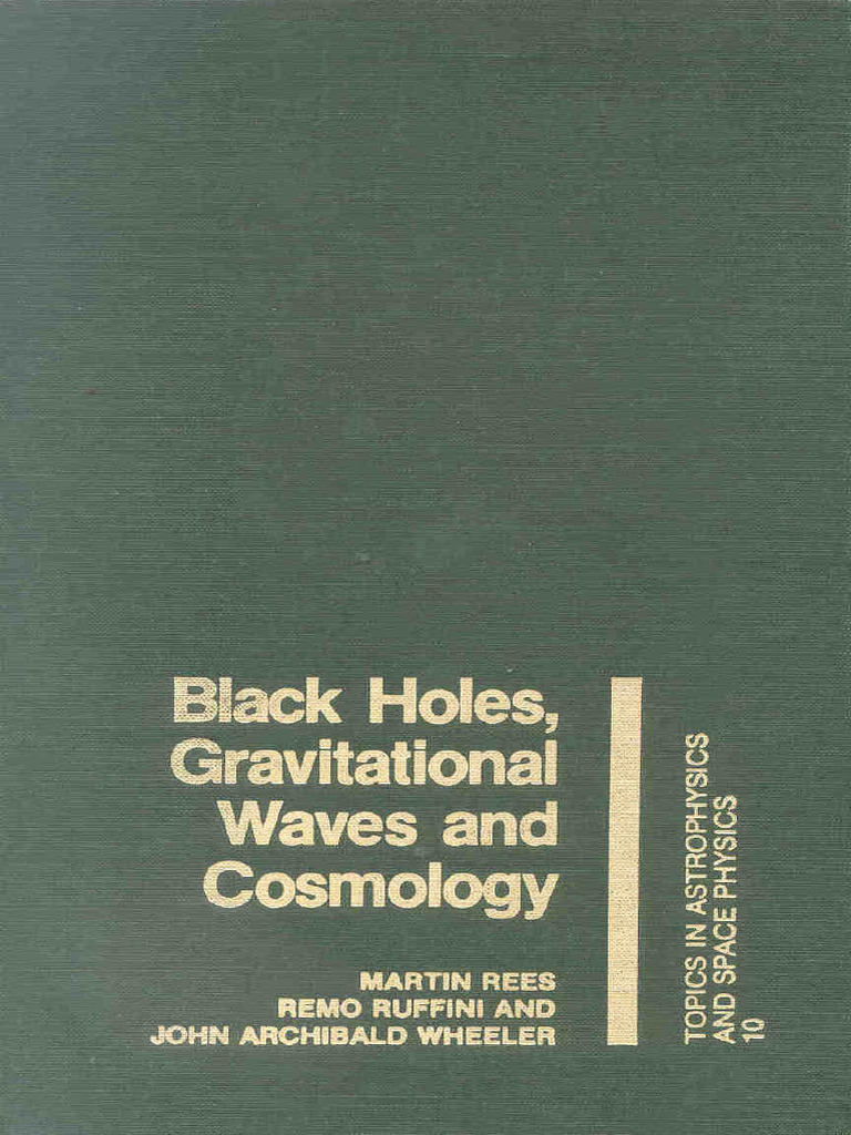 Black Holes, Gravitational Waves, And Cosmology ( Etc.) (Z-Library) | PDF