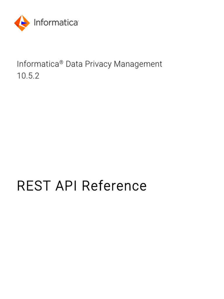 DPM 1052 (Rest-API) Reference en | PDF