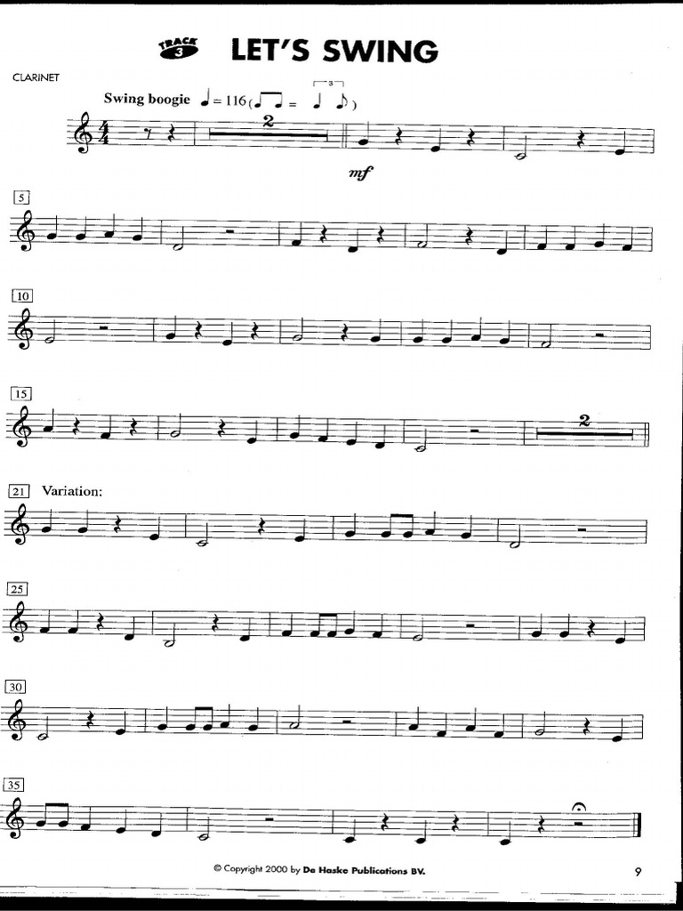 Very Easy Pop Swing Partes | PDF