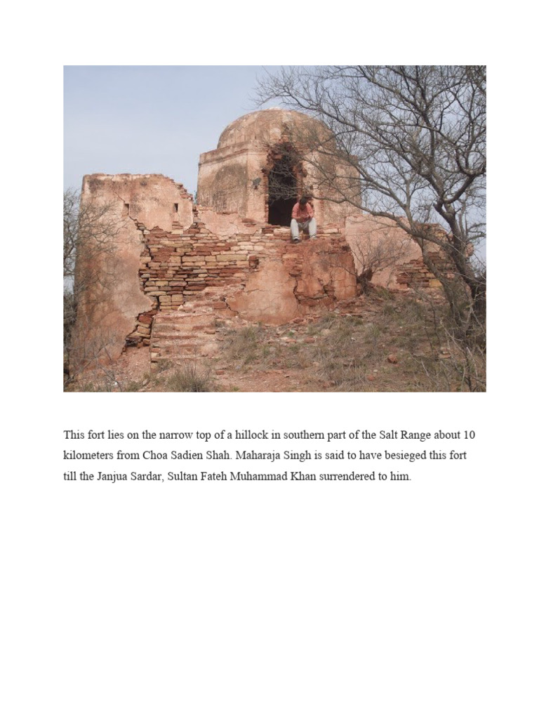 History of Kusak Fort and Janjua Rulers | PDF | History