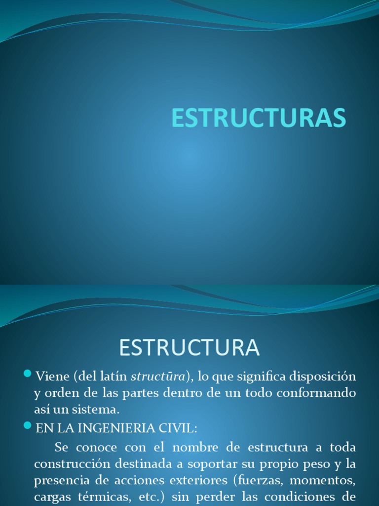 CLASIFICACIÓN. Estructuras Basicas | PDF | Fundación (Ingeniería) | Hormigón