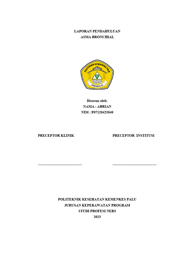 LP Asma Bronchial-1 | PDF