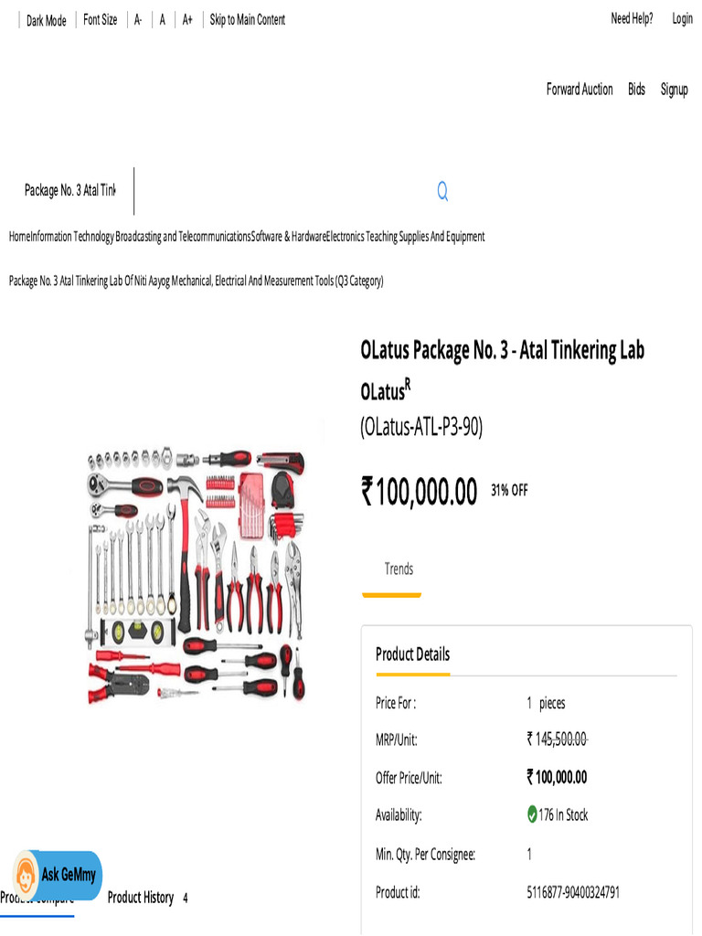 Buy OLatus Package No. 3 - Atal Tinkeri.. | PDF