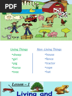 Grade 1 Living and Nonliving Things Science Printable Worksheet 2 | PDF