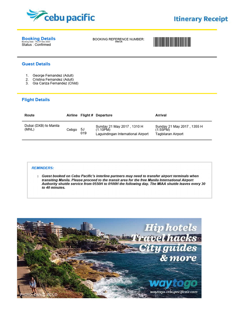 Plane Ticket Template 29 | PDF | Transport | Aviation