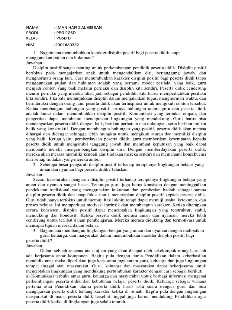 T4-6 Elaborasi Pemahaman - IMAN HAFID AL GIBRAN | PDF