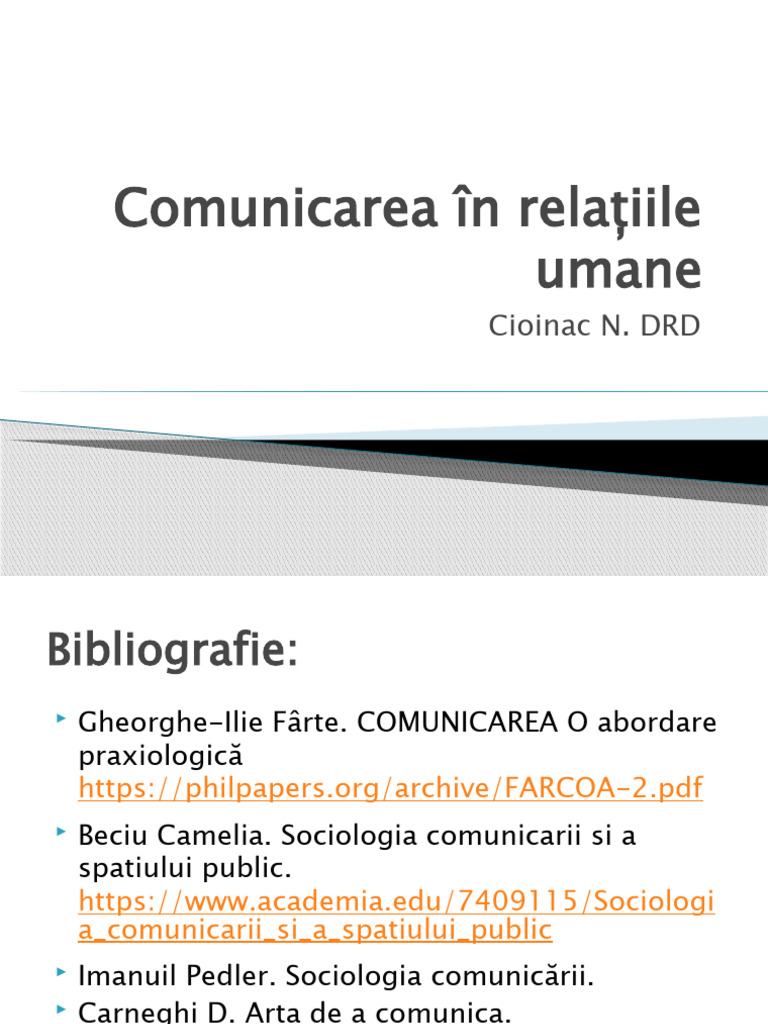 Comunicare | PDF