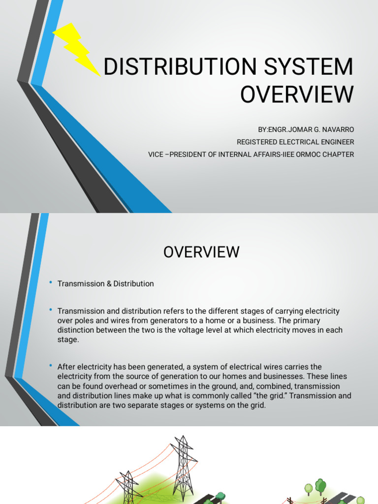 Electrical Distribution System Design | PDF | Electric Power ...