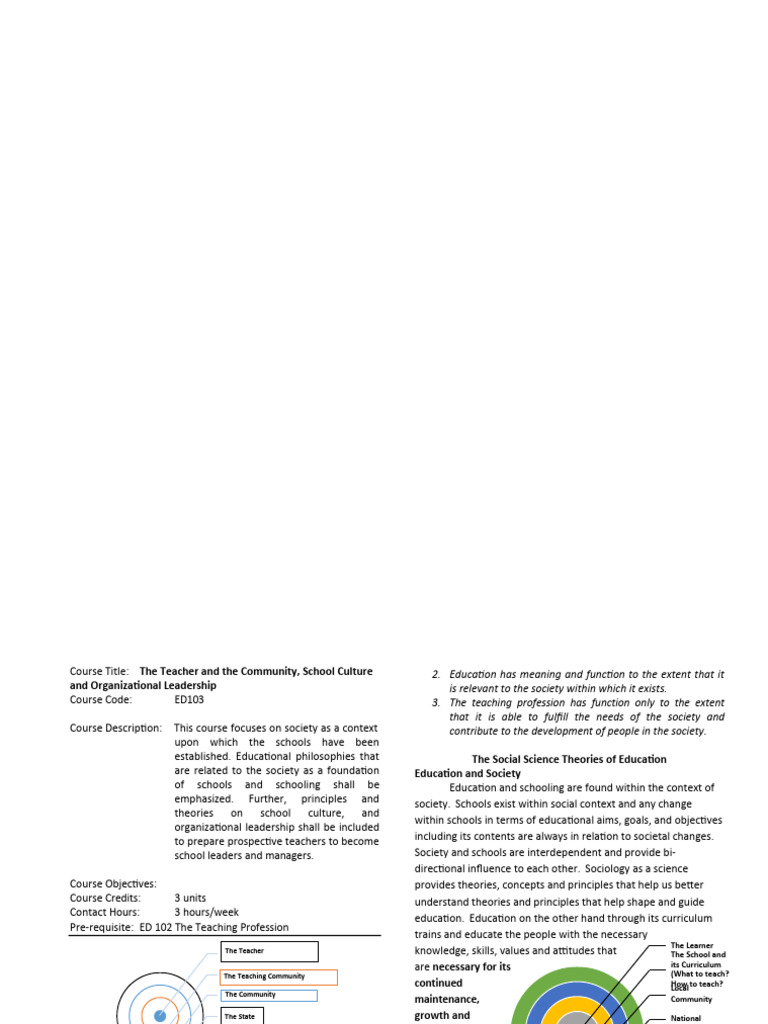 Education's Role in Social Values | PDF