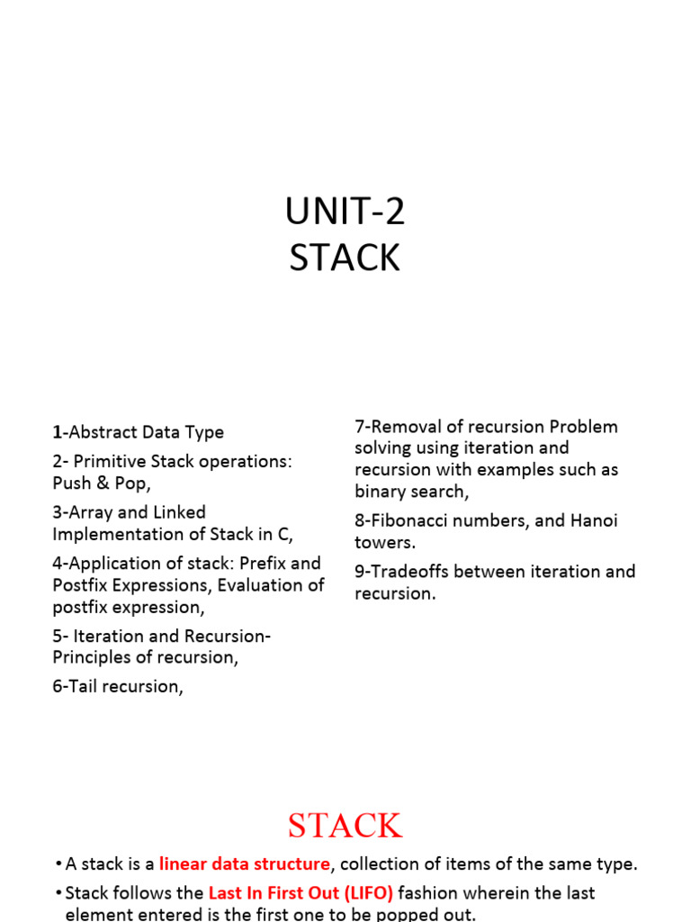 DS Unit 2 Stack | PDF DS Unit 2 Stack | PDF