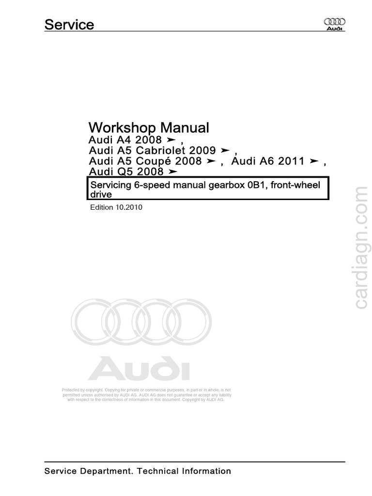Audi a4 | PDF