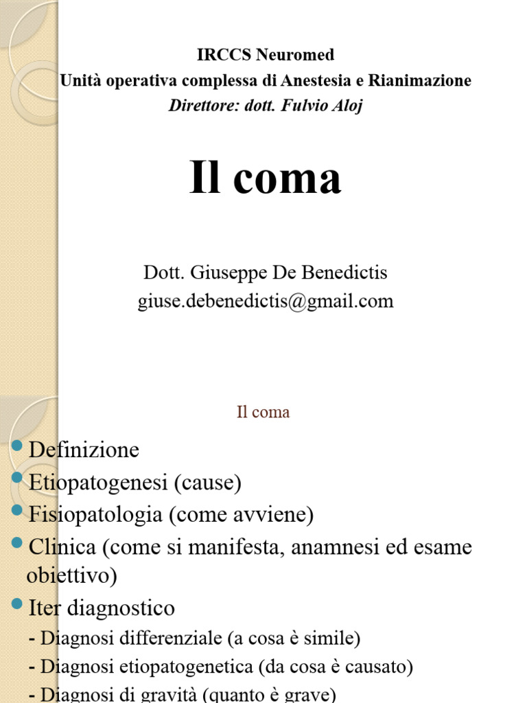 Coma | PDF