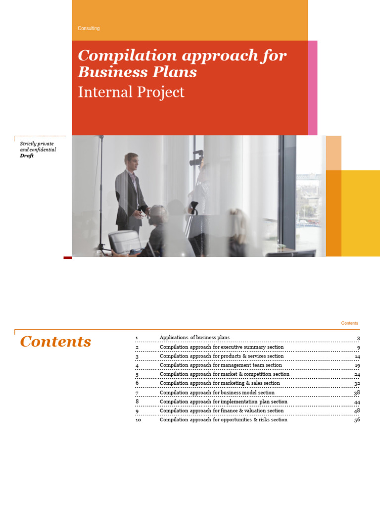 Business Plan Compilation Strategies | PDF | Valuation (Finance) | Business