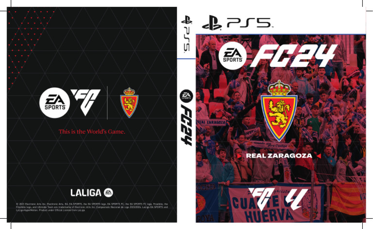 Caratula Real Zaragoza PS5 | PDF
