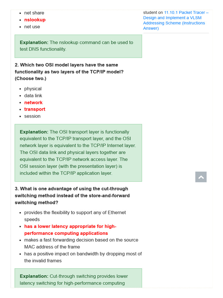 DevNet Associate (Version 1.0) - Module 5 Exam Answers PDF | PDF | Ip ... DevNet Associate (Version 1.0) - Module 5 Exam Answers PDF | PDF | Ip ...