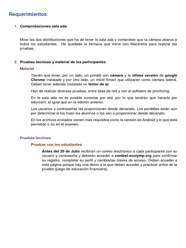 Requerimientos | PDF