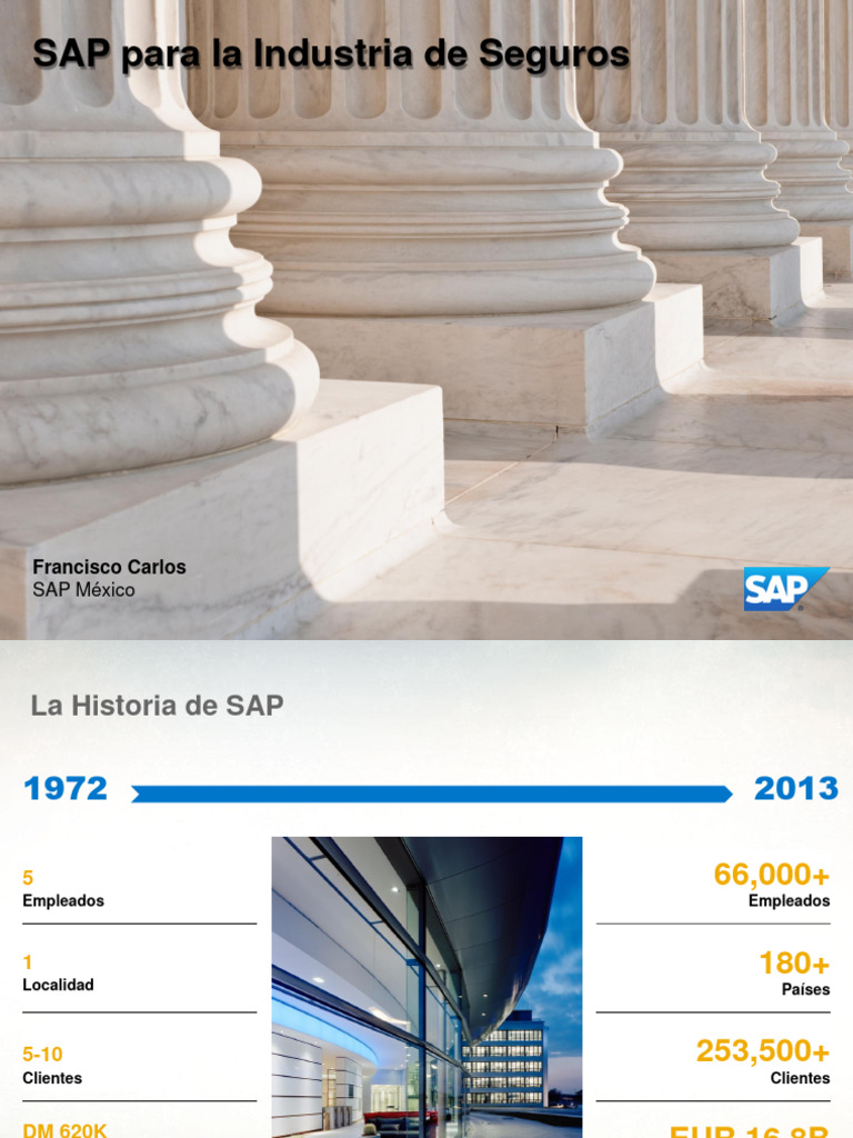 Estrategia SAP en Insurance Sep2014 | PDF