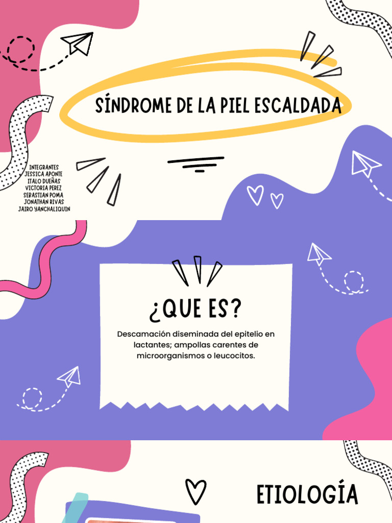 Síndrome de Piel Escaldada en Niños | PDF | Salud y bienestar
