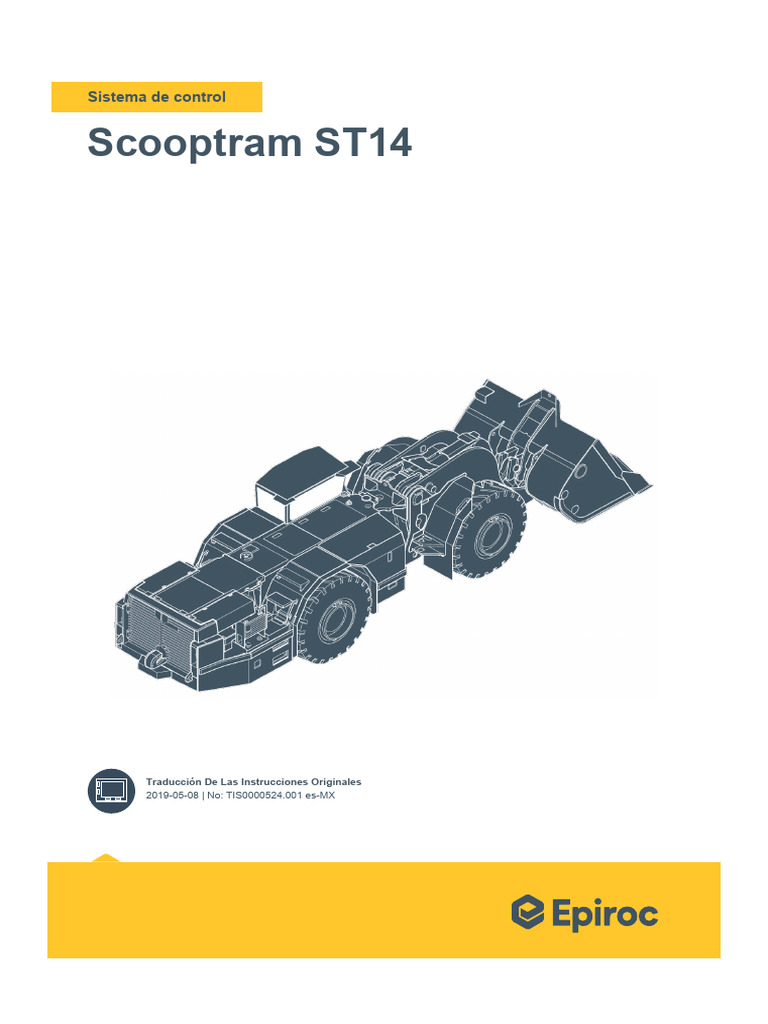 TIS0000524.001 es-MX Scooptram ST14 - Control System | PDF | Software ...