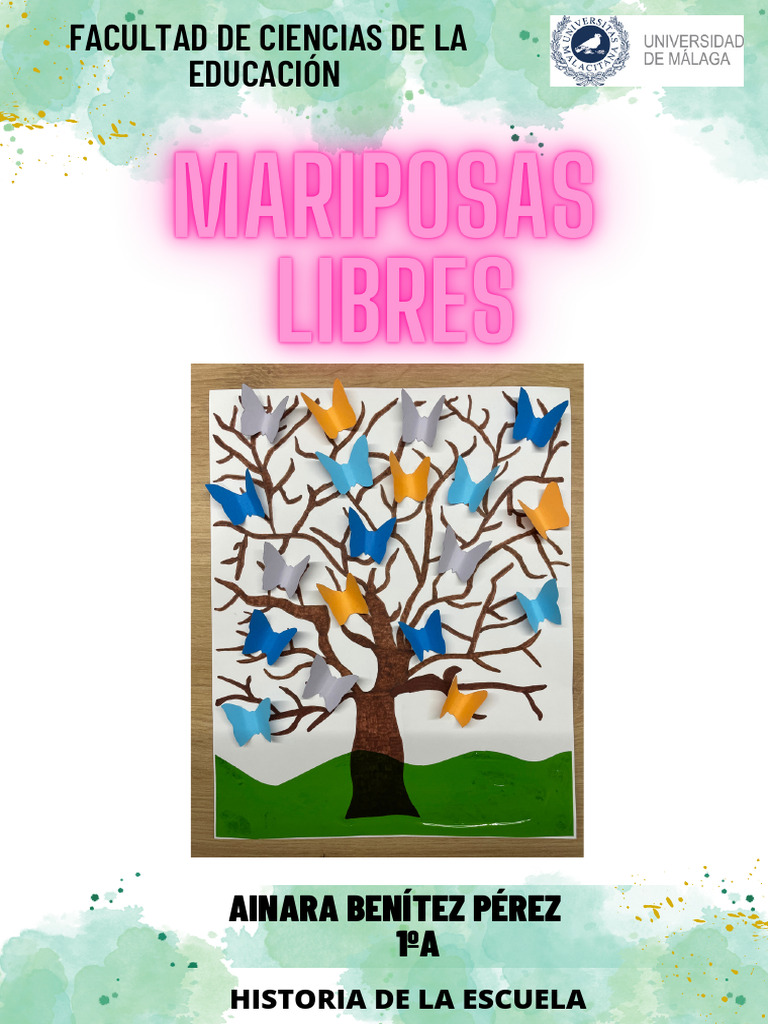 Mariposas Libres (Ainara Benítez Pérez) | PDF | Salón de clases ...