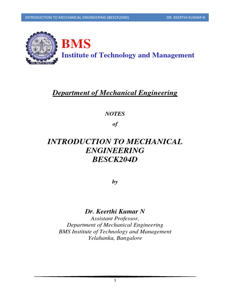 Internal Combustion Engines Notes | PDF | Internal Combustion Engine ...