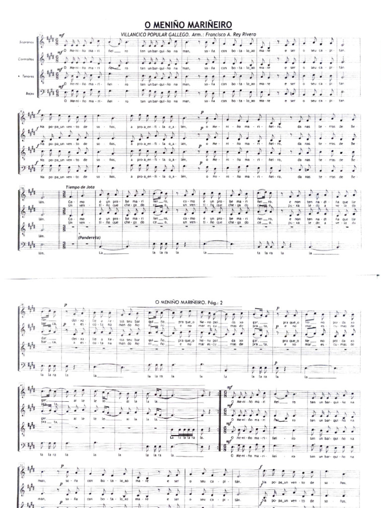 O Meniño Mariñeiro Ok | PDF
