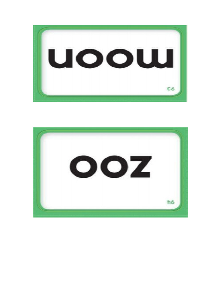 Oo Flashcards | PDF