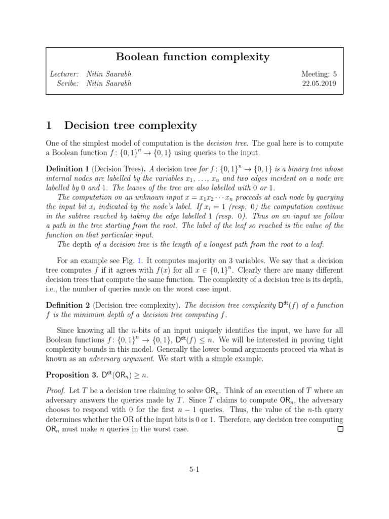 Lecture 5 | PDF | Function (Mathematics) | Boolean Algebra