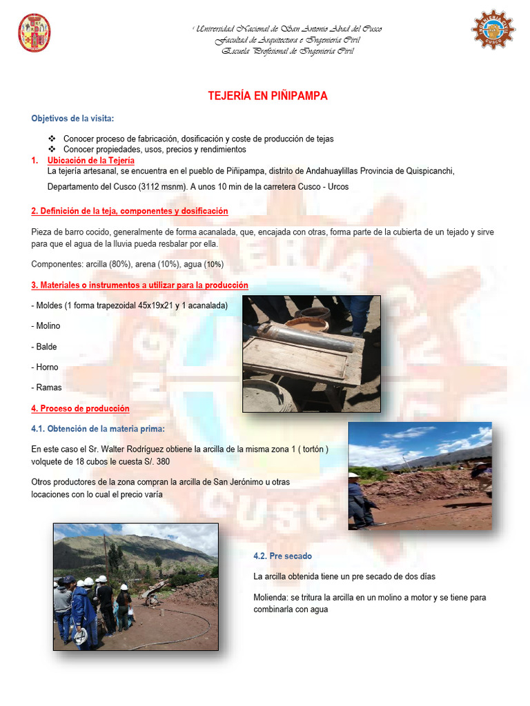 Tejas | PDF | Techo | Materiales de construcción