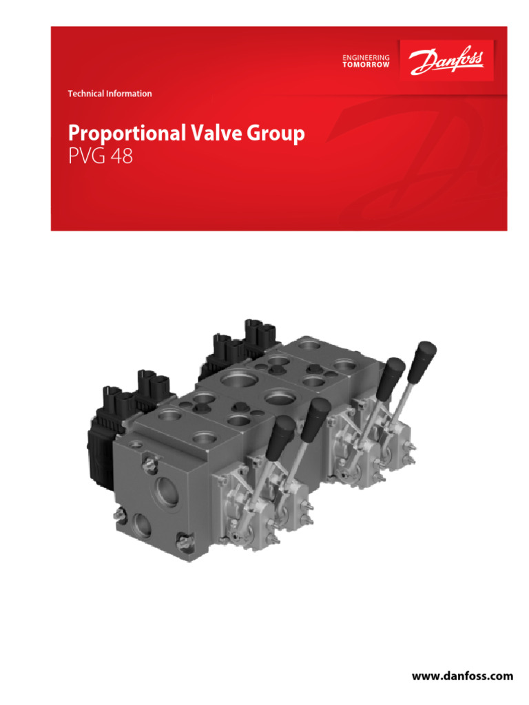 Danfoss PVG 48 Proportional Valve Guide | PDF | Valve | Gas Technologies
