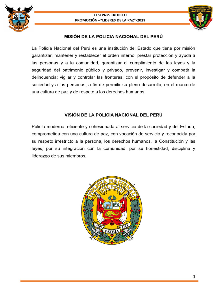 Trabajo Aplicativo Individual - Funcion Policial | PDF | Policía ...