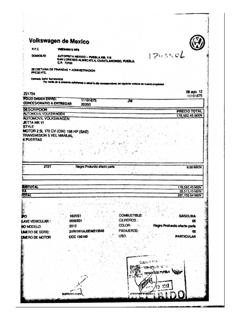 Volkswagen de Mexico | PDF