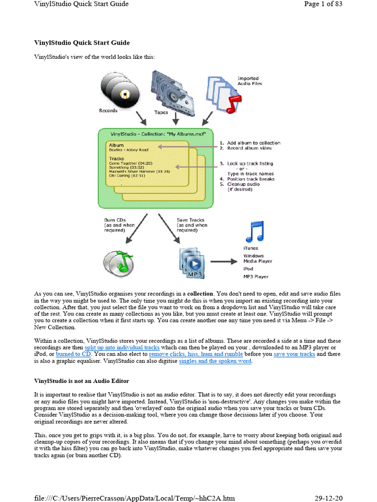 Vinyl Studio | PDF | Data Compression | Equalization (Audio)